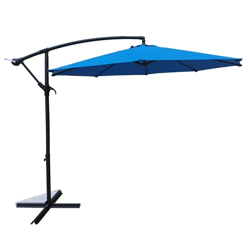 Seasonal Trends UMAC10BKOBD-34 Umbrella and Stand, 98.4 in OAH, 10 ft W ...