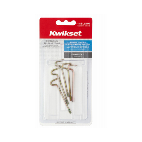 Kwikset 84285-001 Emergency Release Tool No. 5 Metal