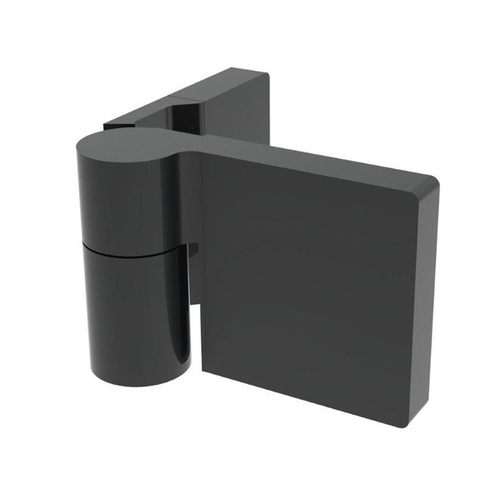 CRL LUG044LMBL Matte Black Lugano Series Wall Mount Outswing Hinge ...