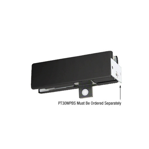 DORMA PT3034P1VMBL KABA Matte Black Wall Mounted Transom Patch Fitting ...