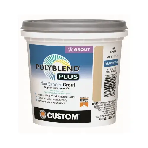 Custom Building Products NSPG1221-4 LB Linen Non-Sand Grout Buy Now