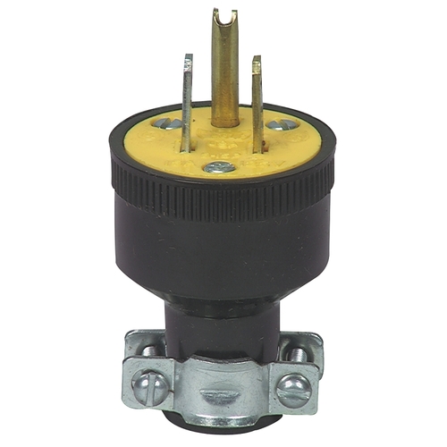 Eaton 1709-BOX Electrical Plug, 2 -Pole, 15 A, 125 V, NEMA: NEMA 5-15 ...