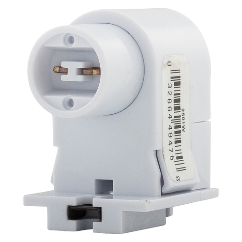 Eaton 2501W-BOX Lamp Holder, 600 VAC, 660 W, White