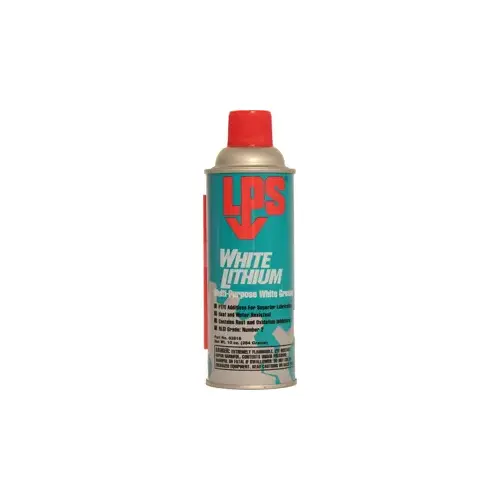 LPS 03816-XCP12 White Lithium Grease With PTFE - 10 oz Aerosol Can - pack of 12 Buy Now