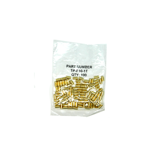 Medeco Security Locks TP-F10-1T #1 Standard Driver Pins, 100-Pack, Chrome