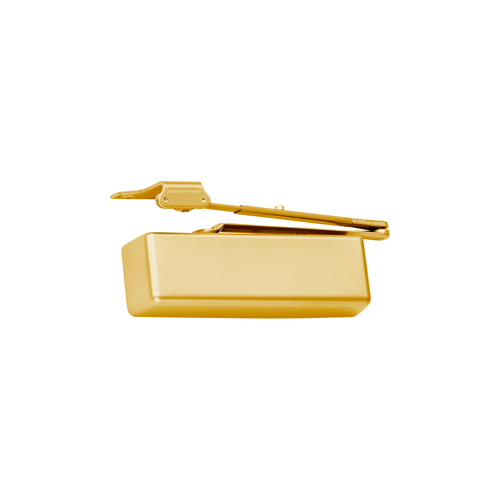 LCN 4040XP-Rw/PA BRASS 4040XP Series Surface Mounted Door Closer, Satin ...