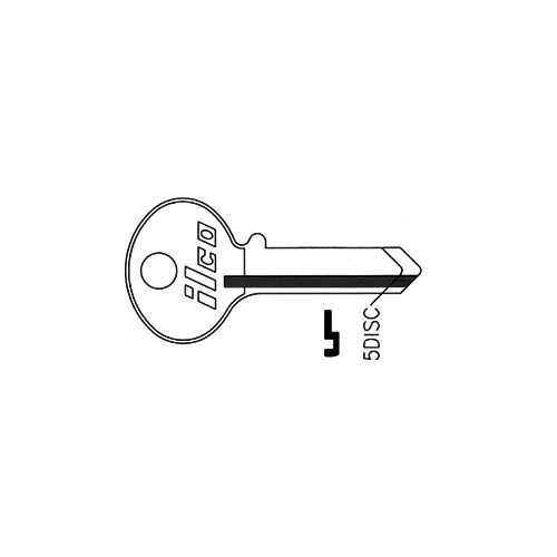 Kaba Ilco X1000GR-XCP10 KEY BLANK NP - pack of 10