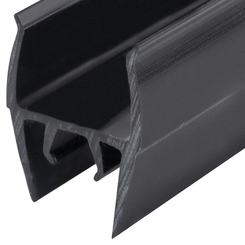 Brixwell 16-437-96 96in BLK VINYL ASTRAGAL FOR PATIO DOOR SCREEN