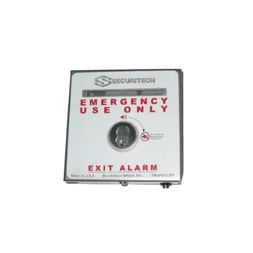 Securitech TEL-210F Deadbolt Exit Lock, 4 Point (3 Moving, Fixed Hinge ...