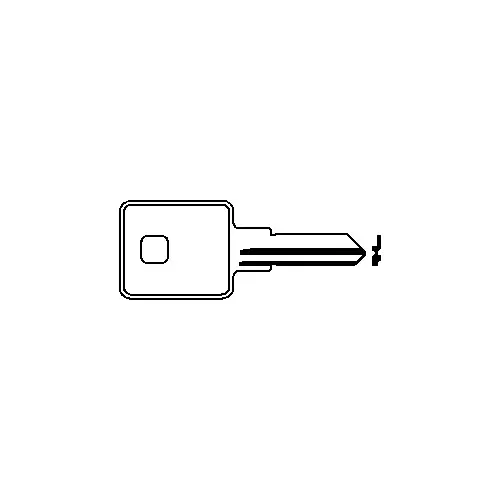 Ilco Unican Corporation 1604 Trimark Key Blank KS200 TM4 Color/Finish ...