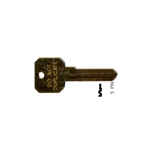 Ilco Unican Corporation DND-CO87 Corbin Key Do not Duplicate 1001EH ...