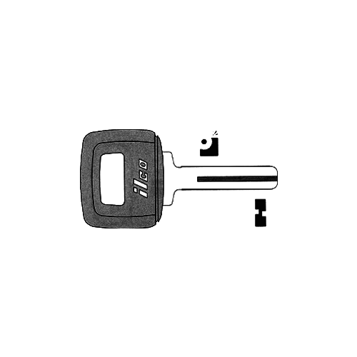 Ilco Unican Corporation NE66P-SI Volvo H.S. Key Blank S66NNP