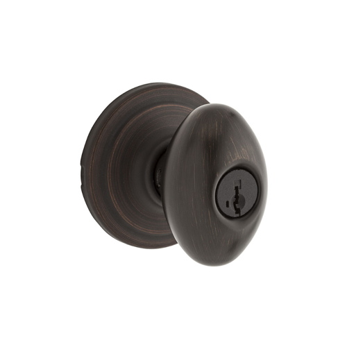 Kwikset 740L11P-6ALRCS SMT Laurel Entry Knob, KW1 SmartKey, Keyed Alike ...