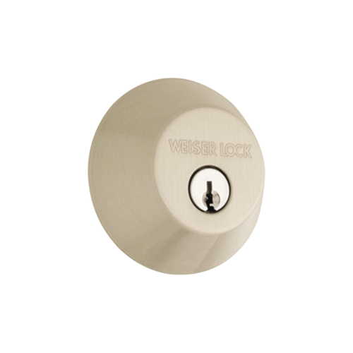 Weiser Lock GD947115WSDI Single Cylinder Deadbolt, 5-Pin, Pin & Tumbler ...