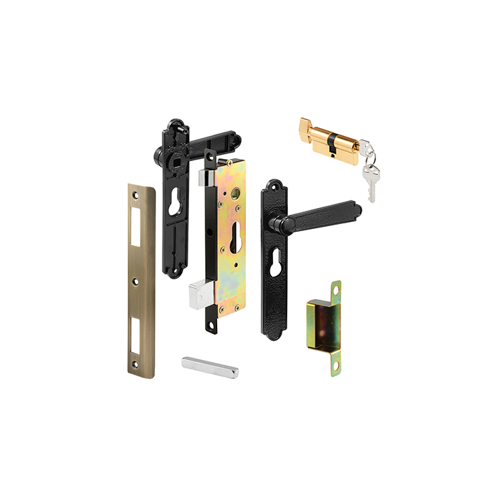 Prime Line K5092 Security Door Lock Less Cylinder Black