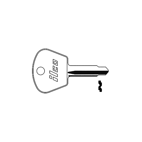Ilco Unican Corporation SP4-ISO Fiat, Magneti-Marelli Key Blank S71X