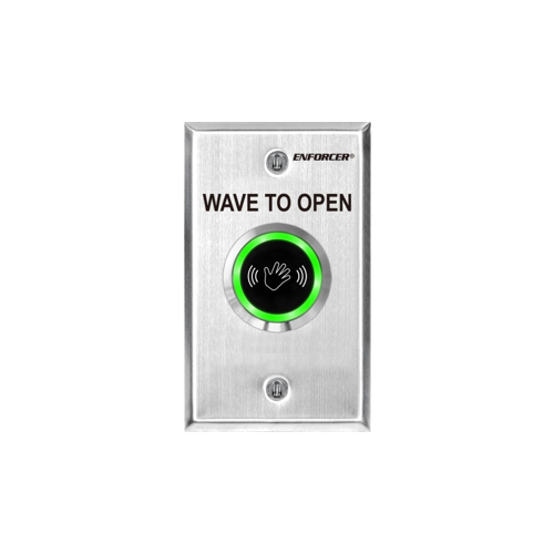Seco-Larm SD-9263-KSQ Single Gang Plate Wave-to-Open, 12/24VDC, Outdoor ...