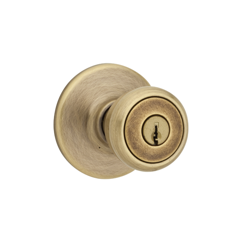 Kwikset 400T5-CP Tylo Entry Knob, KW1 Keyway, Keyed Alike 3, 6-Way ...