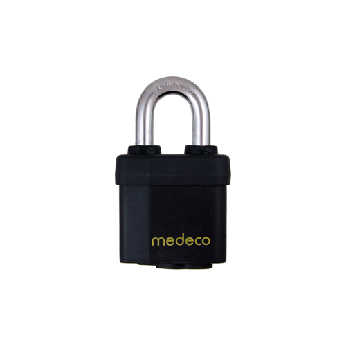 Medeco Security Locks 54-815KO Key Retaining LFIC Padlock,Less Core,2-5 ...