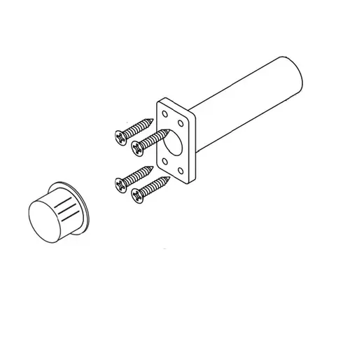 Von Duprin 05186032 49 LBL and AFL Fire Pin Kit Bright Stainless Steel ...