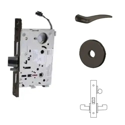 Sargent 8270-24V-LNA-10B-RH-LC 8270-24V Electrified Single Cylinder ...