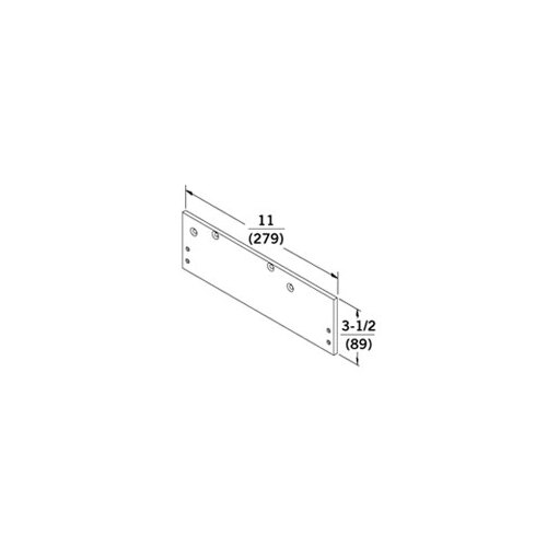 DORMA DP74-689 7400 Series Closer Drop Plate, Aluminum Painted Buy Now