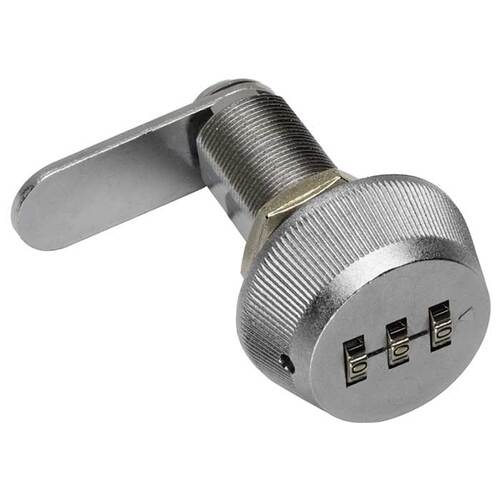 Combi-Cam 7850R-L Combination Cam Keyless Cam Lock 1-3/8", Chrome ...