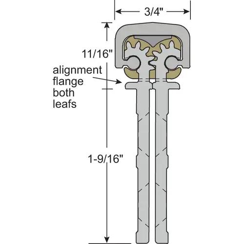 National Guard Products HD1100A85 85" (7' 1") Lead Lined Concealed ...