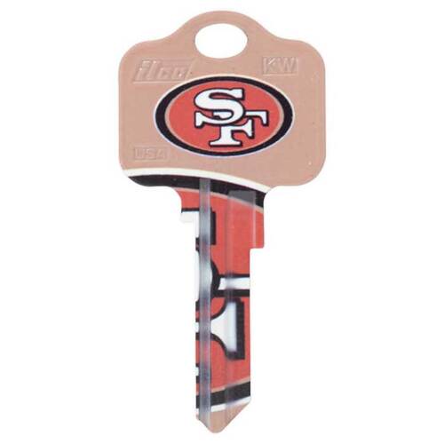 Kaba Ilco KW1-NFL-49ERS-ILCO Key Blank