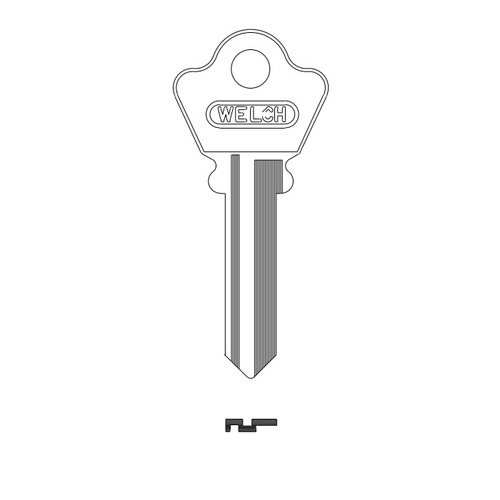 Jet WE1-JET Key Blank