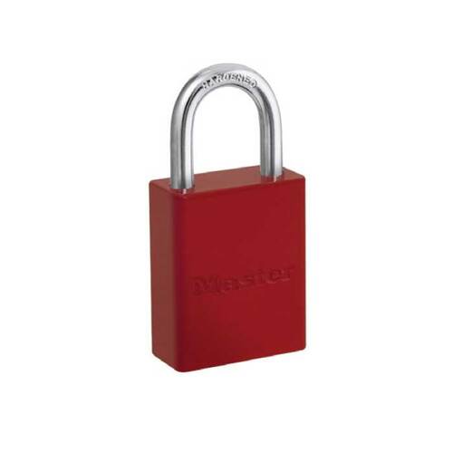 Master Lock Company 6835RED-KA10G001 Aluminum Body Padlock