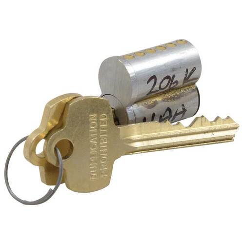 KSP COMB-206K-26D-4AA Keyed Alike and Master Keyed SFIC 6-Pin Core