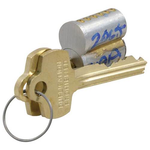 KSP COMB-206J-26D-3AA Keyed Alike and Master Keyed SFIC 6-Pin Core