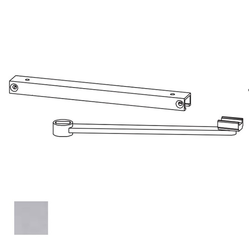 DORMA 7451N-689 BTS Floor Closer Slide Arm Assembly, Aluminum Painted ...