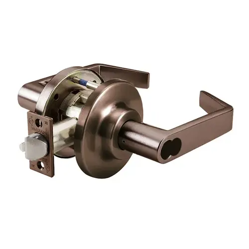 DORMA C880-R-LRE-613 C880 Storeroom Lever Lockset Schlage LFIC, Oil ...