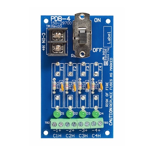 Securitron PDB-4C2-SECUR PDB Power Distribution Board Securitron PDB-4C2-SECUR PDB Power Distribution Board