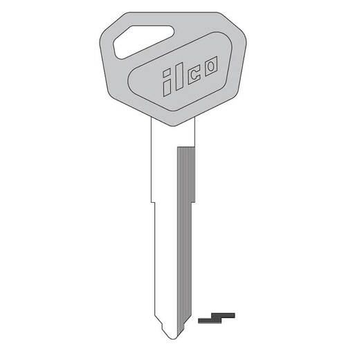 Kaba Ilco KW15BP Motorcycle Key