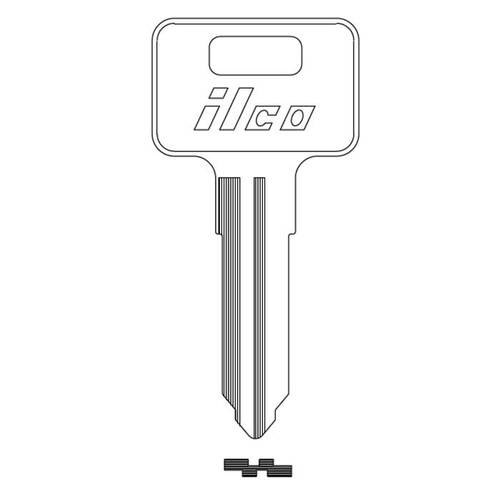 Kaba Ilco X262 Motorcycle Key