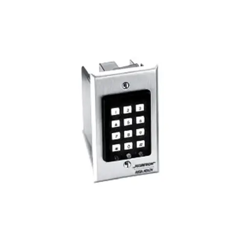 Securitron DK-16P Digital Keypad Pad Indoor Single Gang Satin Stainless ...