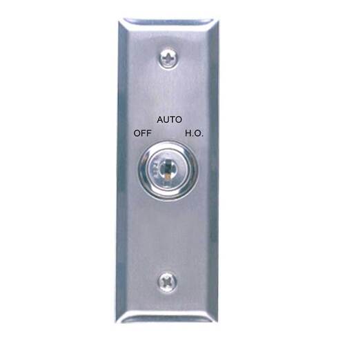 Camden Door Controls CM-170/22 Key Switch With SS (Narrow Stile) Faceplate
