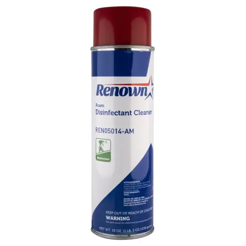 Renown REN05014-AM 19 oz. Foam Disinfectant Cleaner Aerosol Clear Buy Now