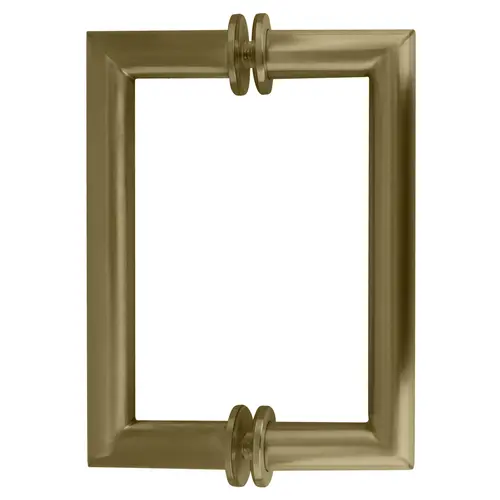 CRL MT6X6BBRZ Brushed Bronze 6" MT Series Round Tubing Mitered Corner ...