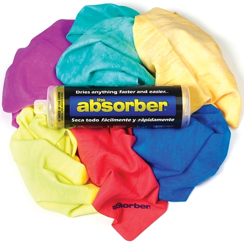 CLEAN TOOLS INC 51149F Water Absorbing Cloth, 27 x 17 in, Polyvinyl ...