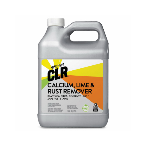 CLR CL-4 Calcium/Lime/Rust Cleaner, 1 gal, Liquid, Slightly Acidic ...