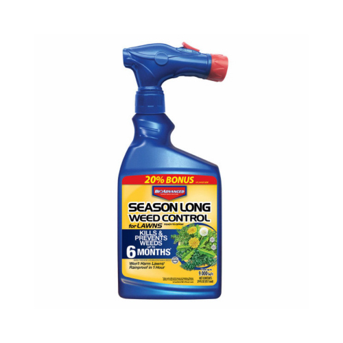 BioAdvanced 704040B Weed Control, Liquid, Spray Application, 24 fl-oz
