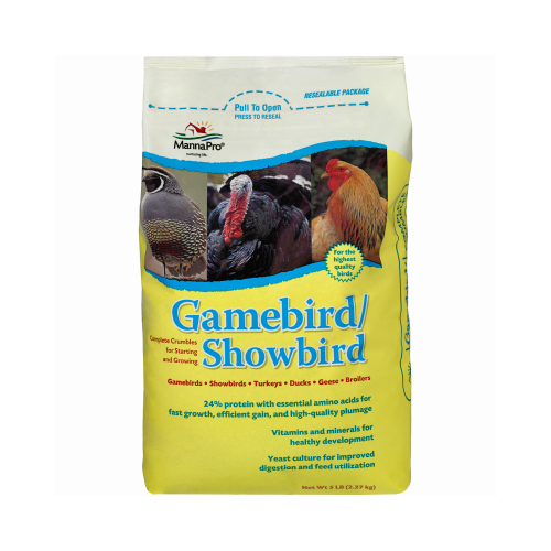 MANNA PRO PRODUCTS LLC 1000200 5LB Game Showbird Feed