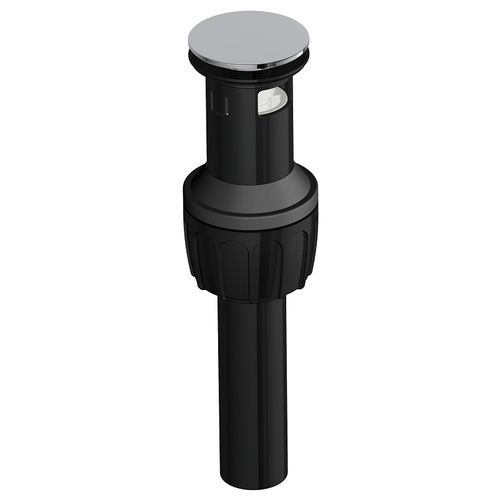 Boston Harbor TOBI22090016CP Drain Push Pop-Up with Overflow, Push Pop ...
