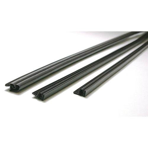 M-D 01636 Weatherstrip Set, 3/4 in W, 1/2 in Thick, 81 in L, TPE Vinyl ...