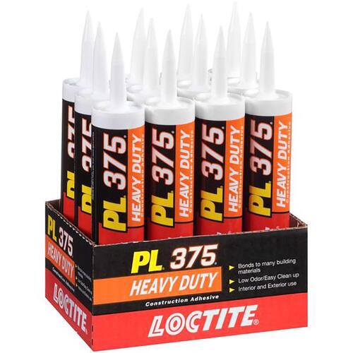 Loctite 1964642 Construction Adhesive PL 375 Synthetic Elastomeric ...