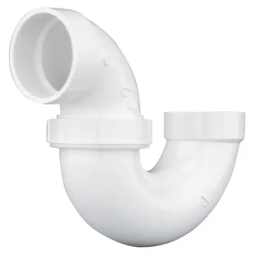 Charlotte Pipe PVC00708P1000 P-Trap with Union Schedule 40 2" Hub X 2 ...
